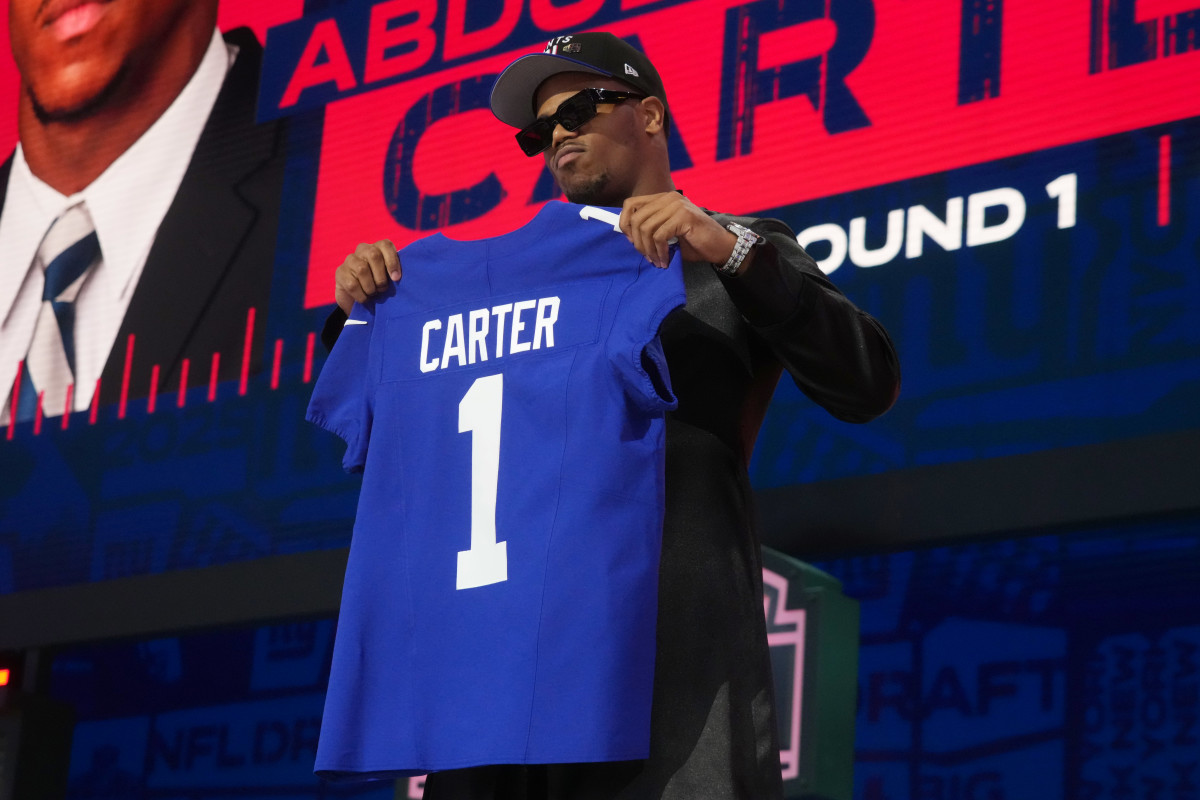 No. 3 Pick Abdul Carter Announces What Number He Wants to Wear With ...