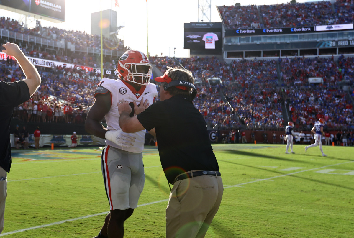 Kirby Smart Sends Message To Jalon Walker After Falcons' Draft ...