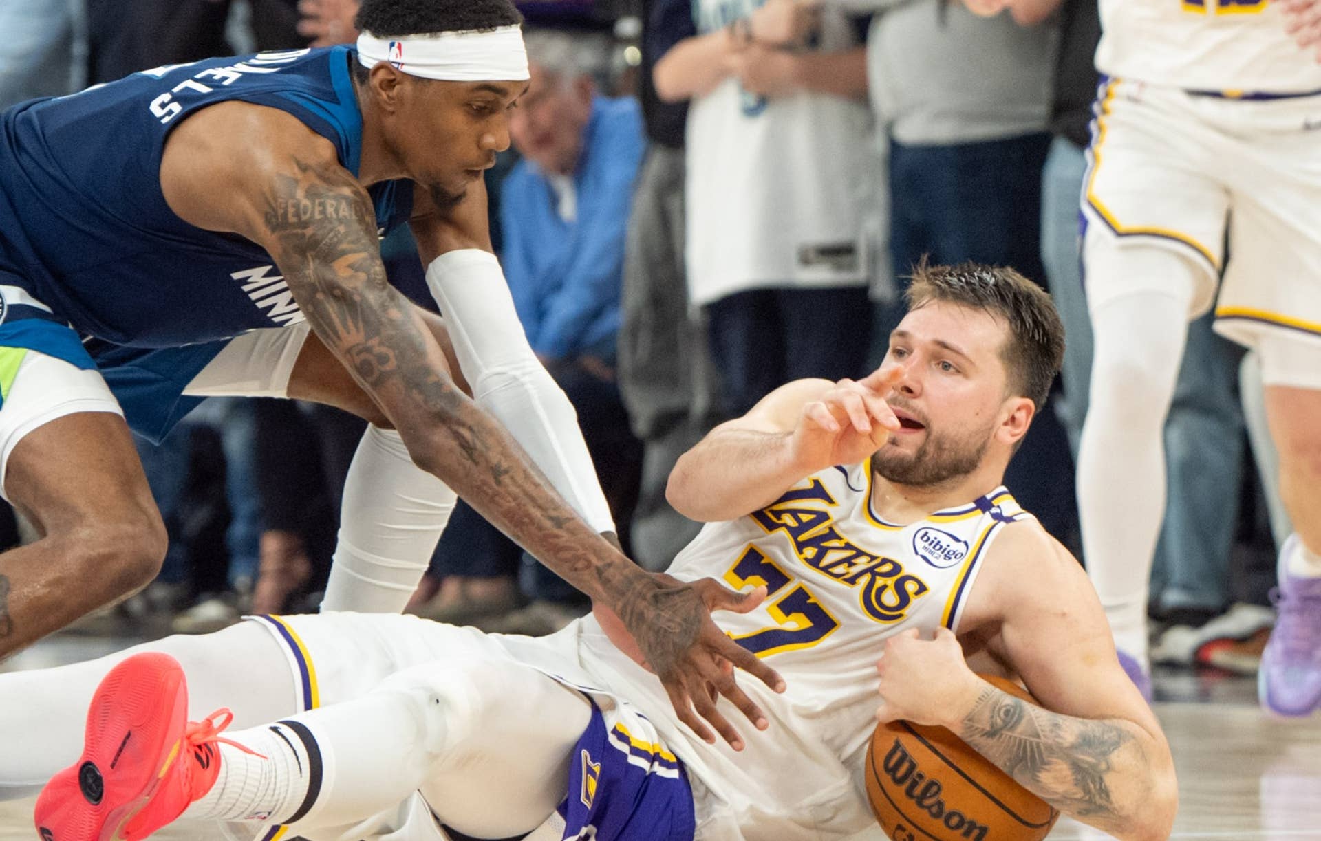 Luka Doncic Makes Thoughts Clear on Tripping No-Call in Lakers ...