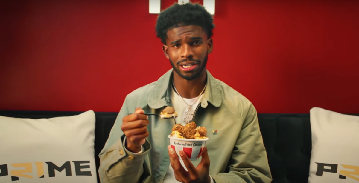KFC gave Shedeur Sanders a viral two-piece and a biscuit over NFL Draft ...