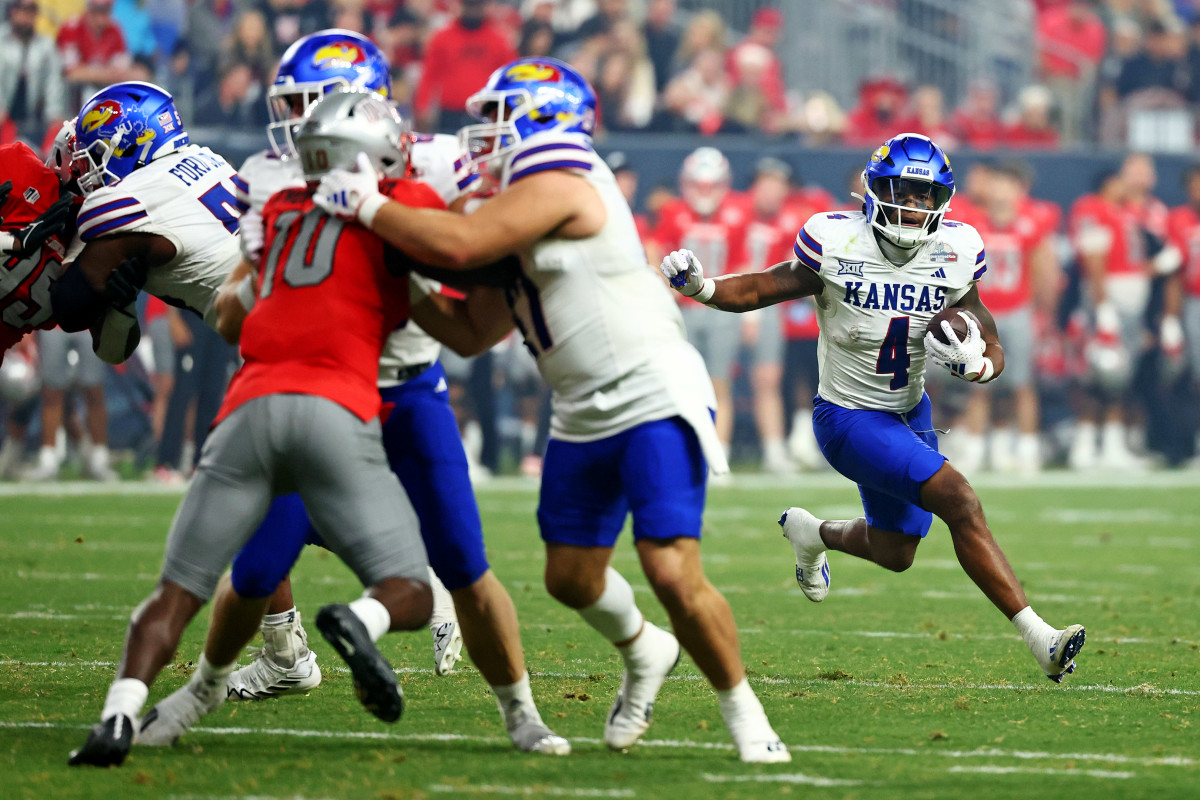 What Kansas Draft Choice Devin Neal Adds To Saints Offense - Athlon Sports