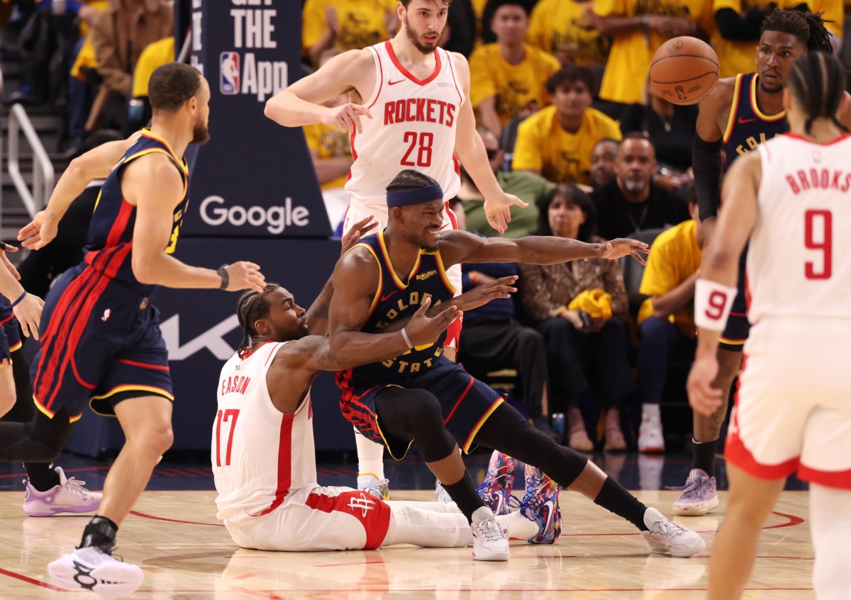 Steve Kerr Announces Jimmy Butler Injury Update Before Warriors' Game 5 Against Rockets - Athlon ...