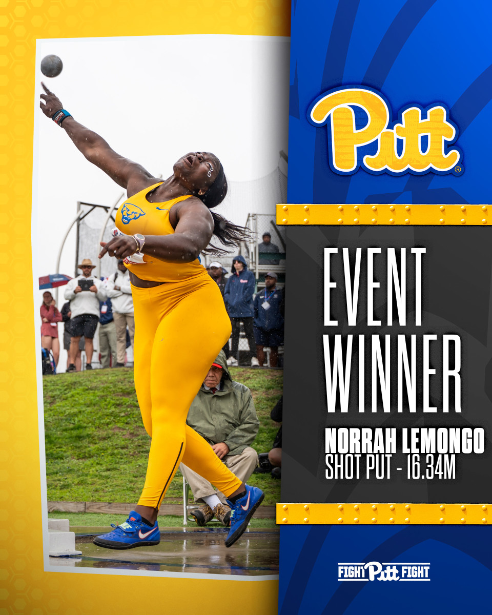 Devin Nugent, Norrah Lemongo Lead Pitt Panthers Stars At Penn Relays ...