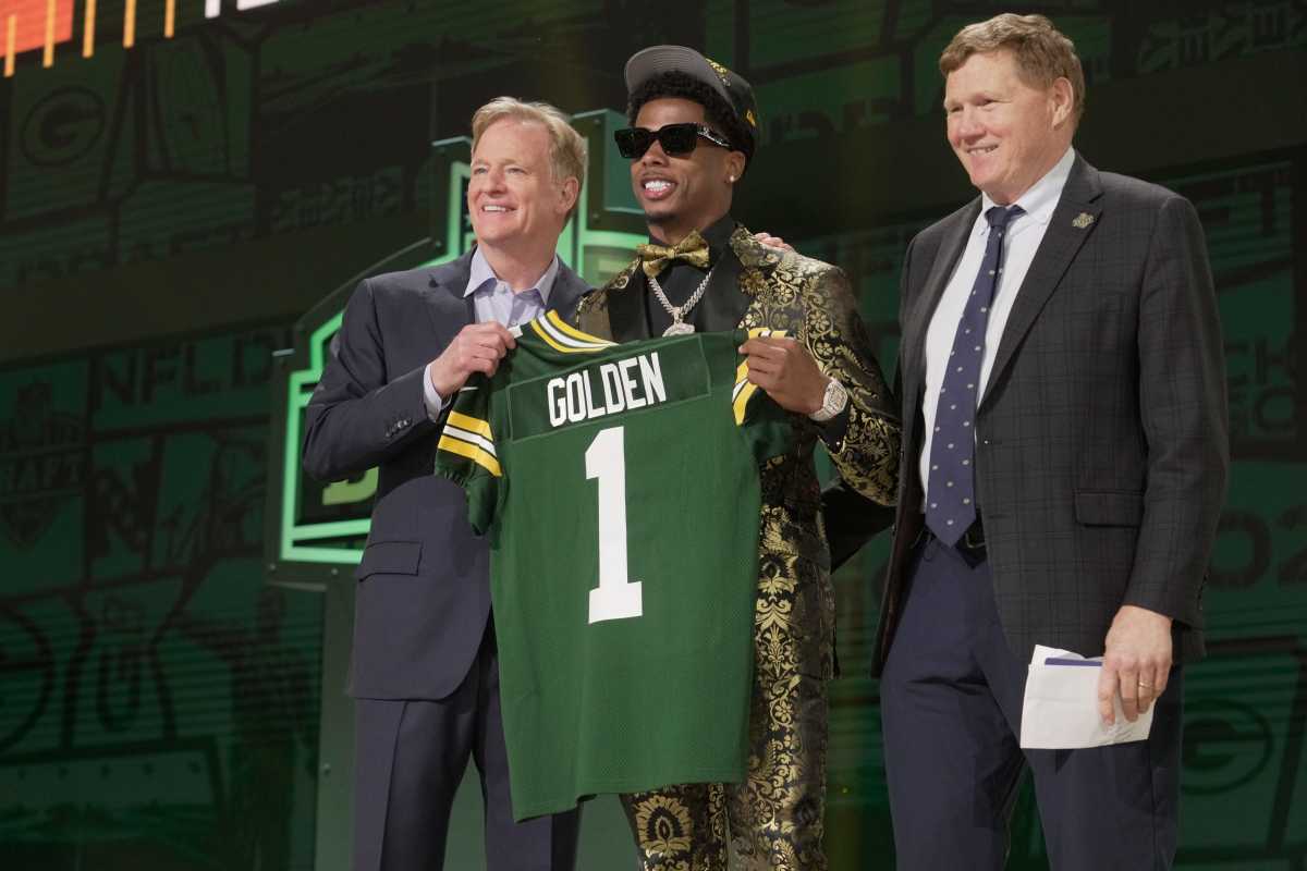 Packers Legend Jordy Nelson Offers Glowing Endorsement of First Round Pick Matthew Golden ...