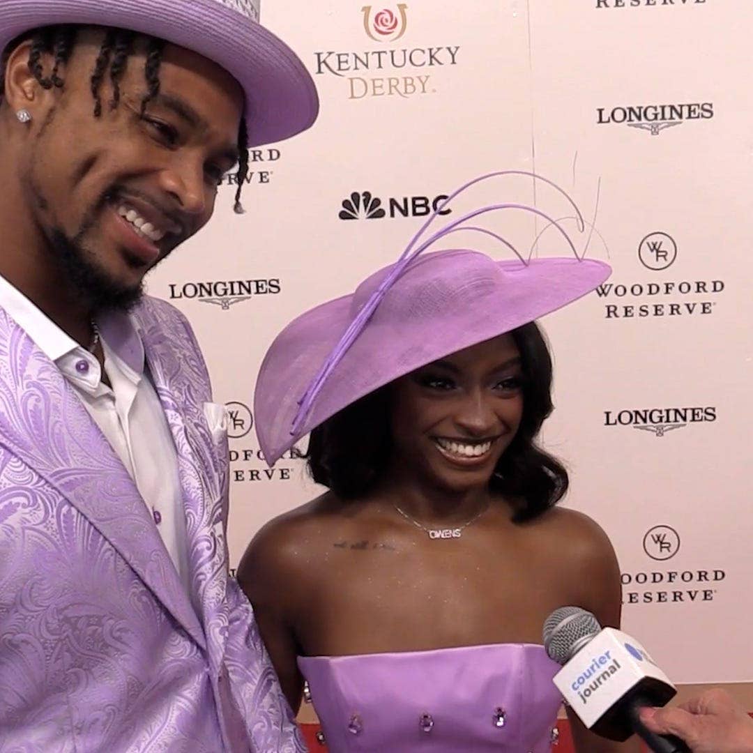 Simone Biles’ 3-Word Message at Kentucky Derby Turns Heads - Athlon Sports