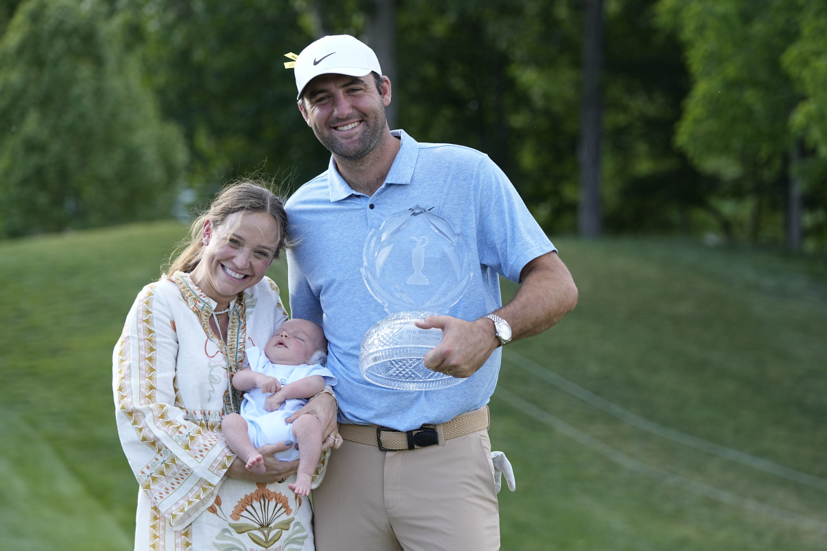 Scottie Scheffler’s Wife Meredith’s Immediate Reaction to Byron Nelson Win - Athlon Sports