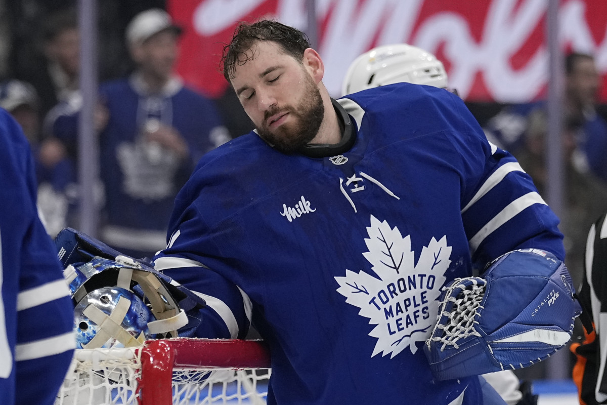 Maple Leafs Reveal Massive Injury Update on Anthony Stolarz For Game 2 ...