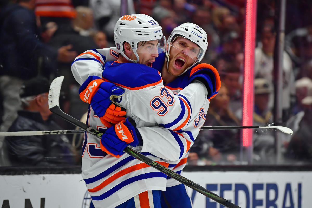 Edmonton Oilers Make NHL History in Game 1 Win vs. Golden Knights ...