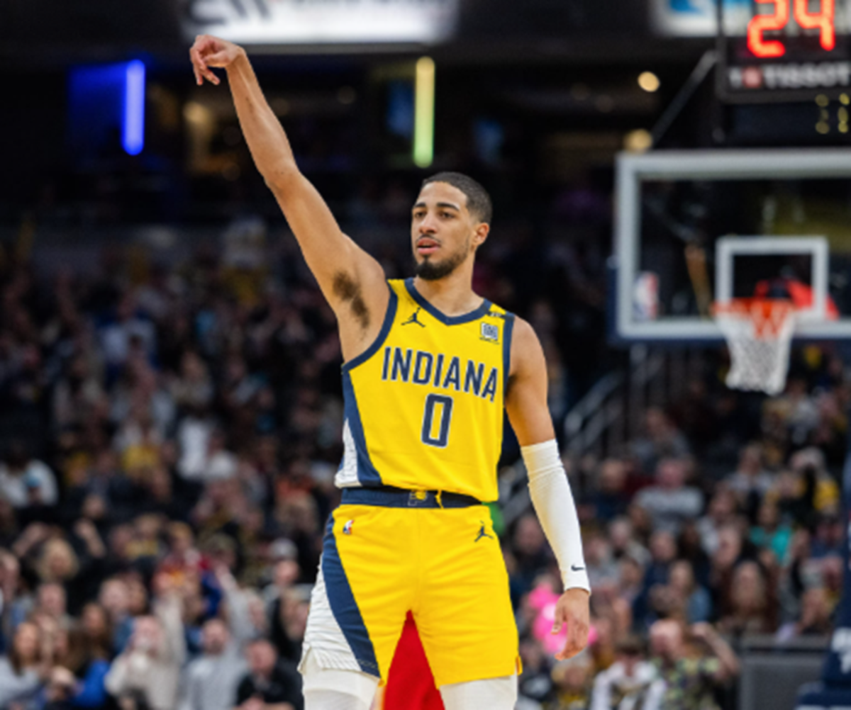 Fever Join Caitlin Clark Pacers Celebration Following Tyrese Haliburton Game Winner - Athlon Sports