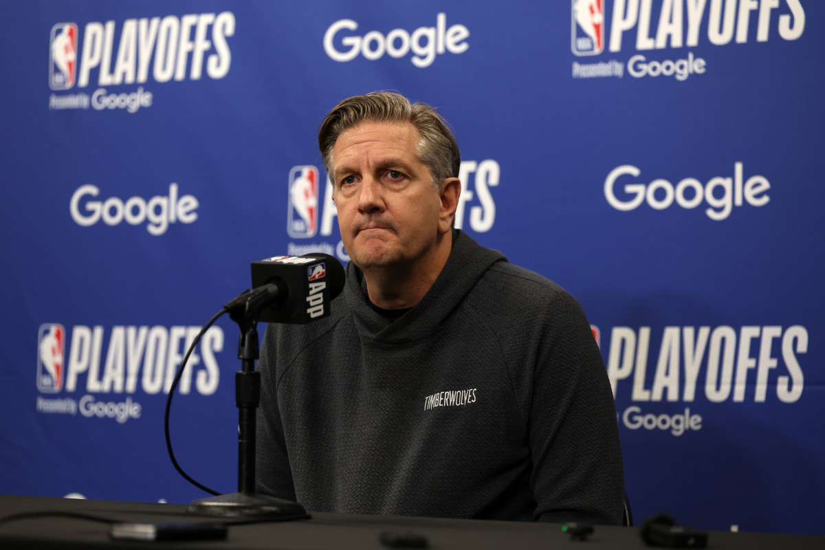 Chris Finch Assigns Blame To Anthony Edwards' Poor Performance in Game 1 Loss - Athlon Sports