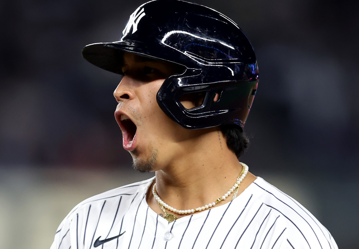 Yankees’ Oswaldo Cabrera Admits Smiling After Horrific Injury - Athlon Sports