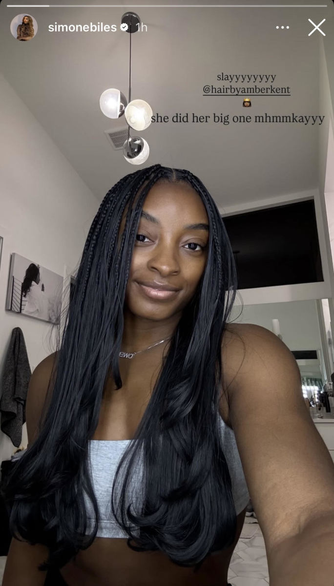 Simone Biles Reveals Change in Physical Appearance on Saturday - Athlon ...