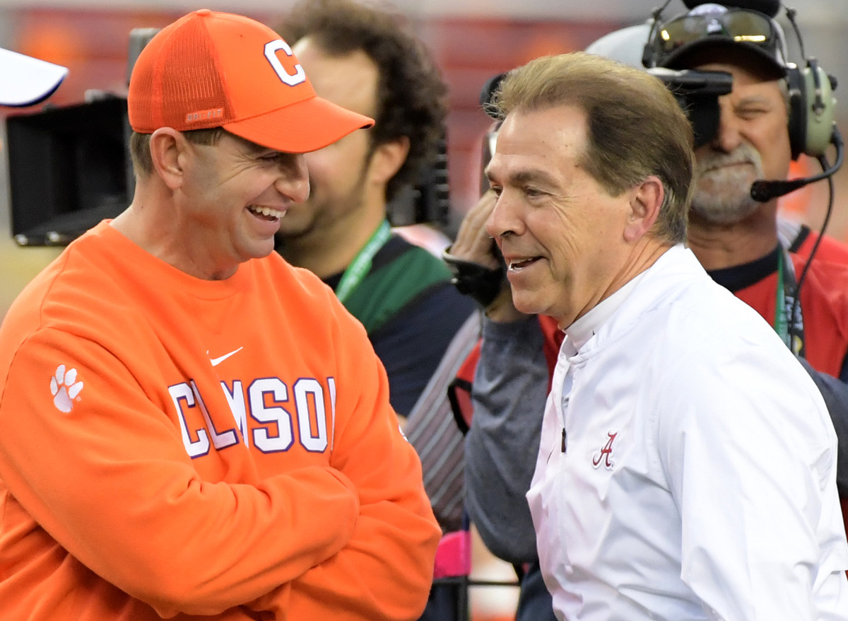 Dabo Swinney Joins Nick Saban, Bobby Bowden, Tom Osborne in Elite ...