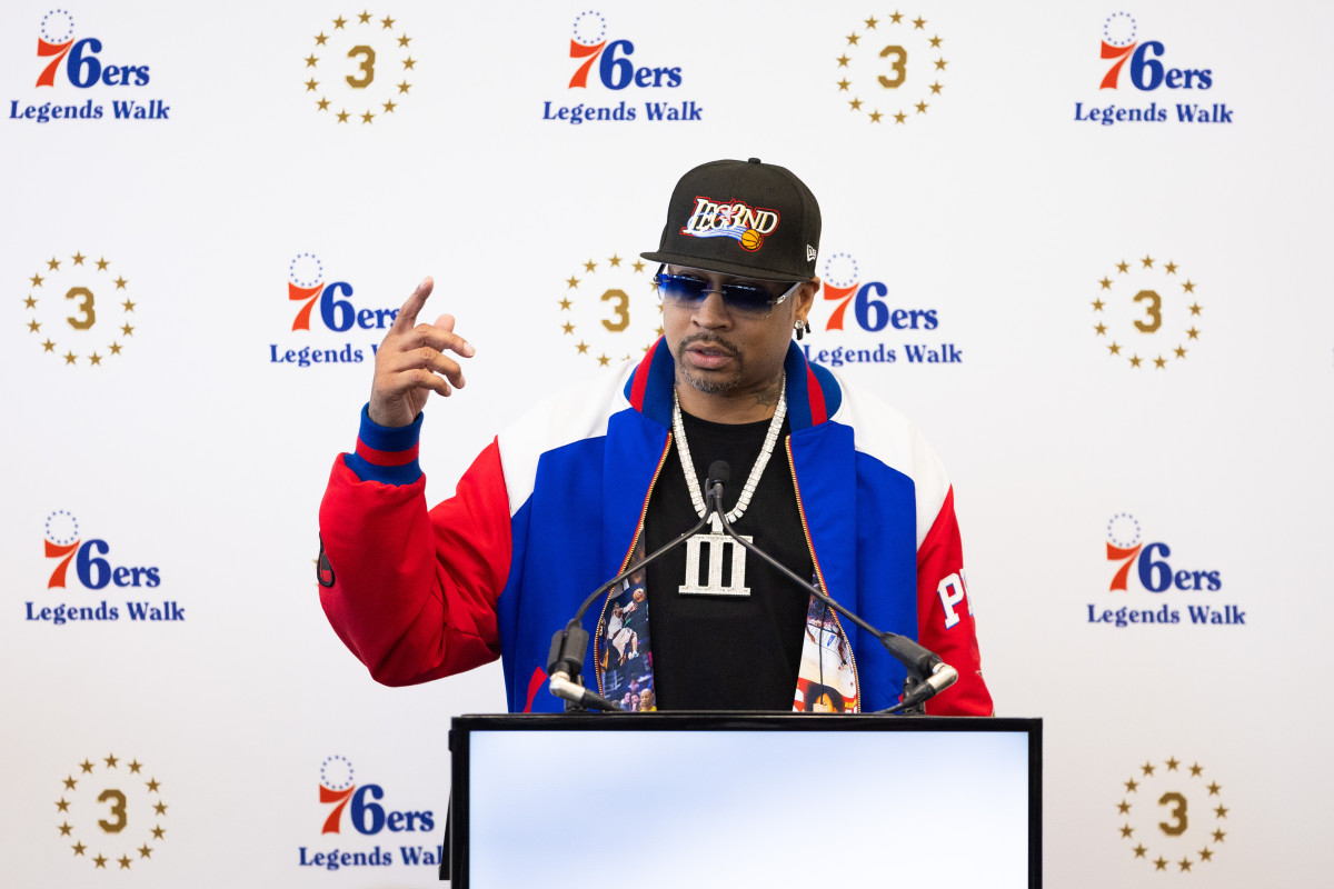 76ers Legend Allen Iverson Surprisingly Helps Historic NFL Team With ...