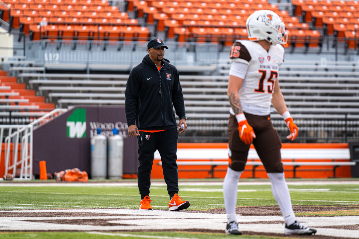 Eddie George Sees Upside in Building Bowling Green Falcons Football ...