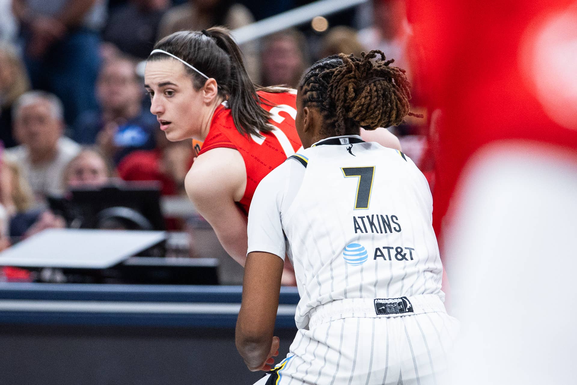 Caitlin Clark's Boyfriend Draws Attention During Fever-Sky Game ...