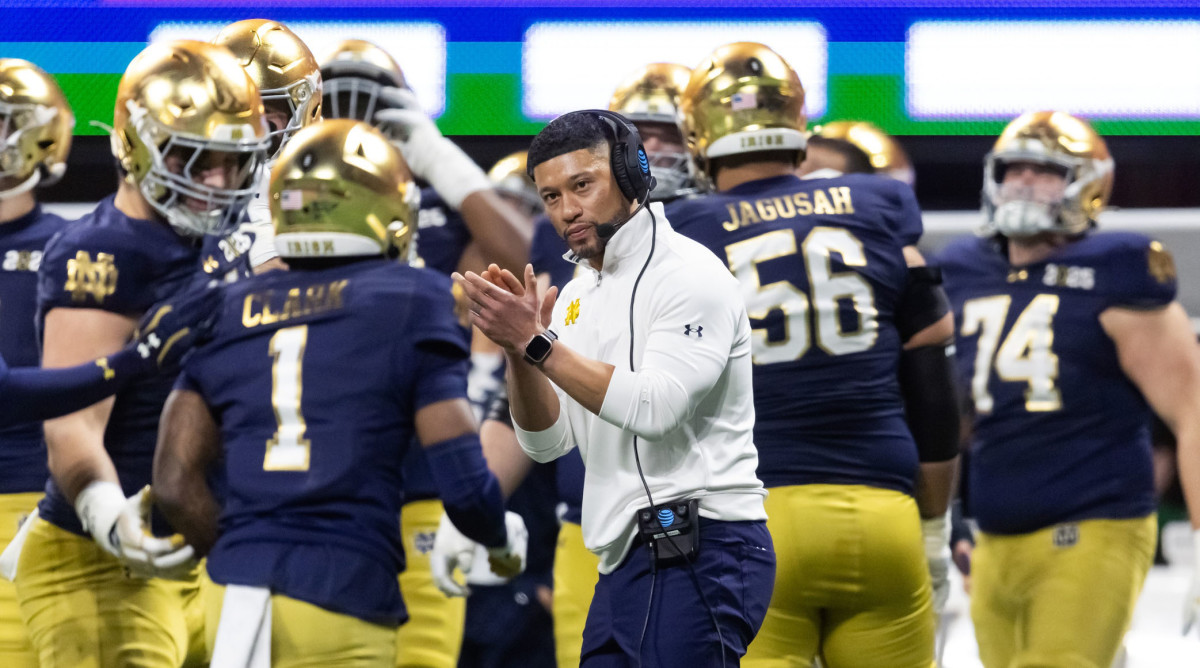 Marcus Freeman Doesn't Hold Back About USC-Notre Dame Matchup - Athlon ...