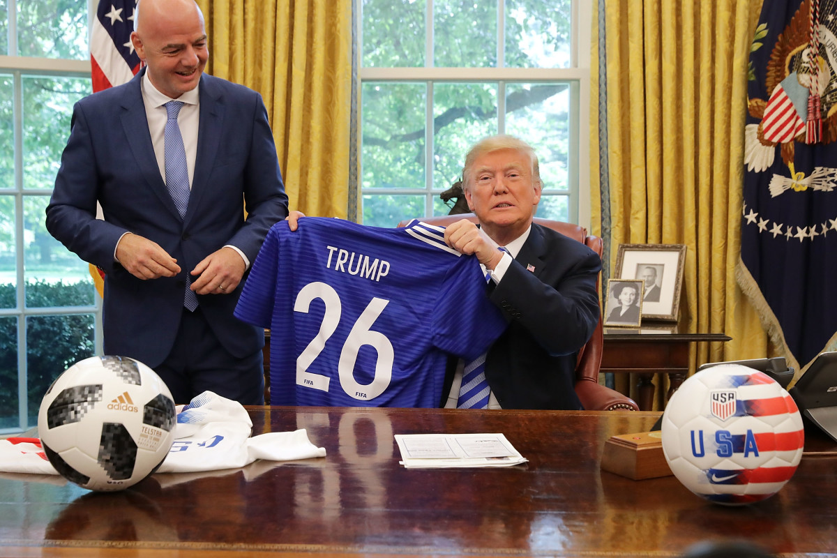 Trump Is Turning the World Cup into a Political Stunt - Athlon Sports