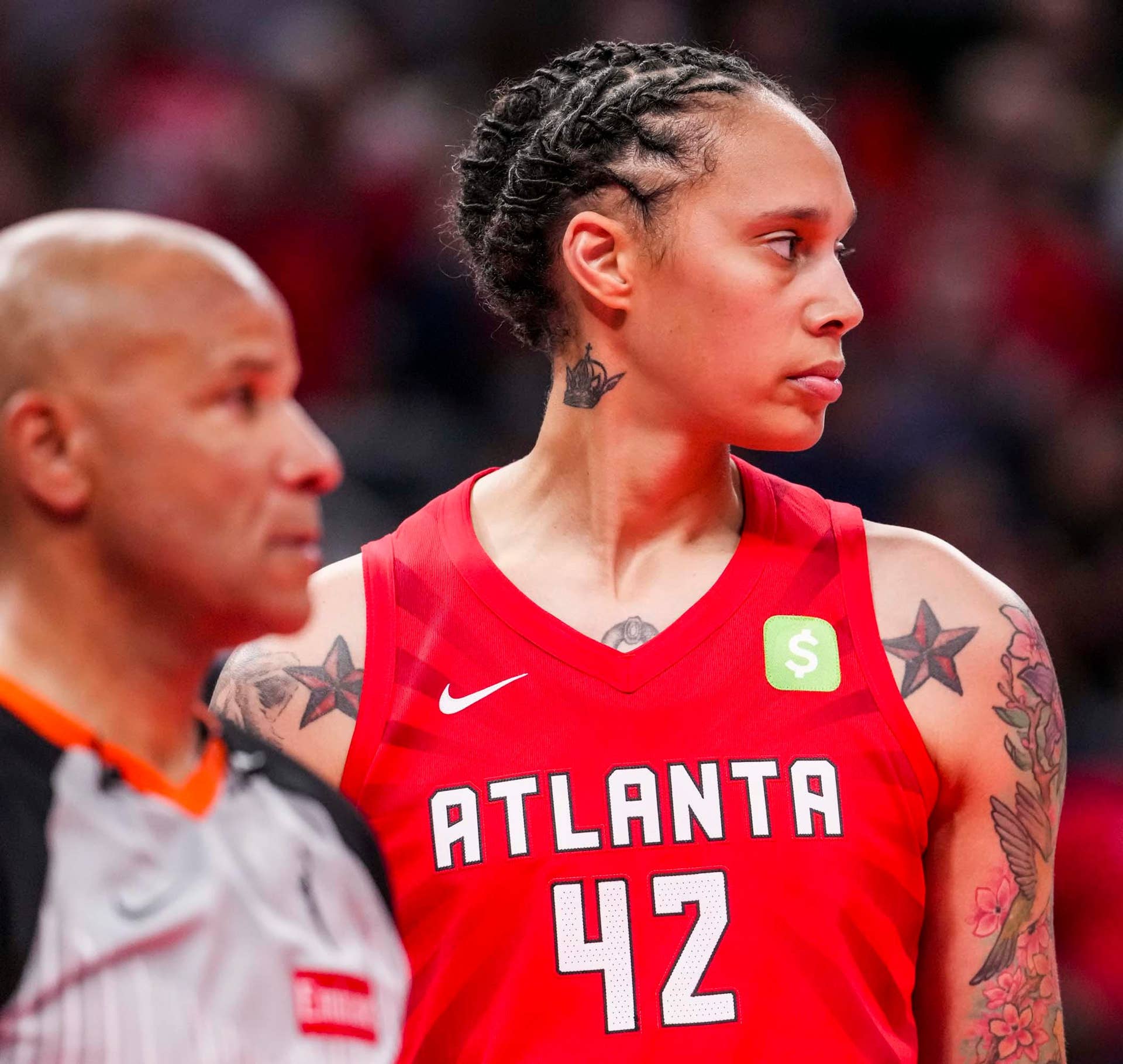 WNBA Reacts to Brittney Griner’s Performance Against Caitlin Clark ...