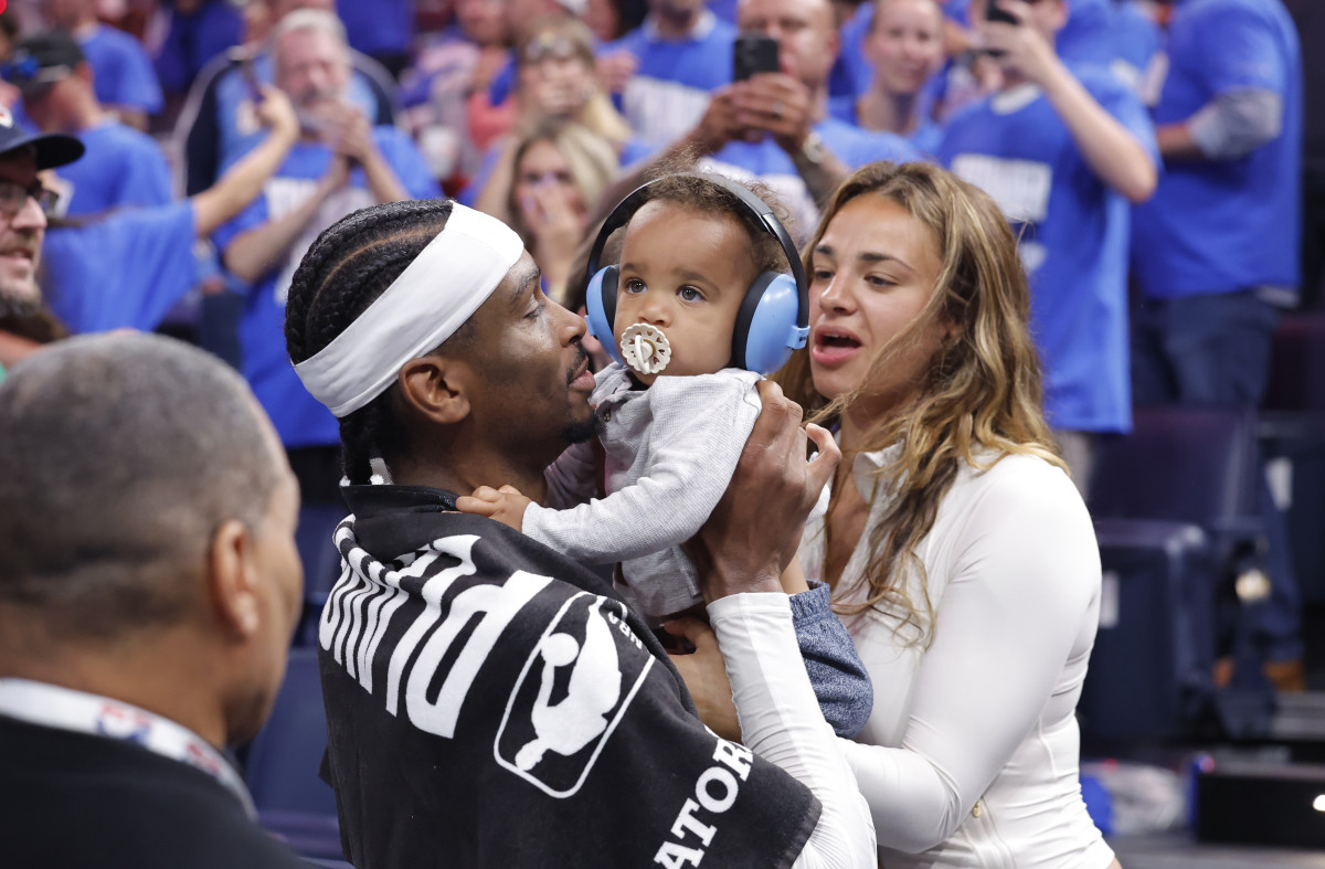 New Video of Shai Gilgeous-Alexander With His Wife and Son is Turning Heads - Athlon Sports