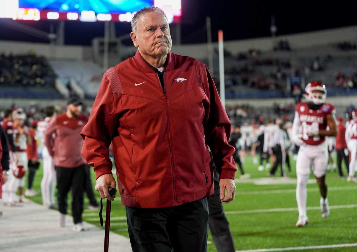 Sam Pittman Breaks Silence On His Future At Arkansas Amid Retirement ...