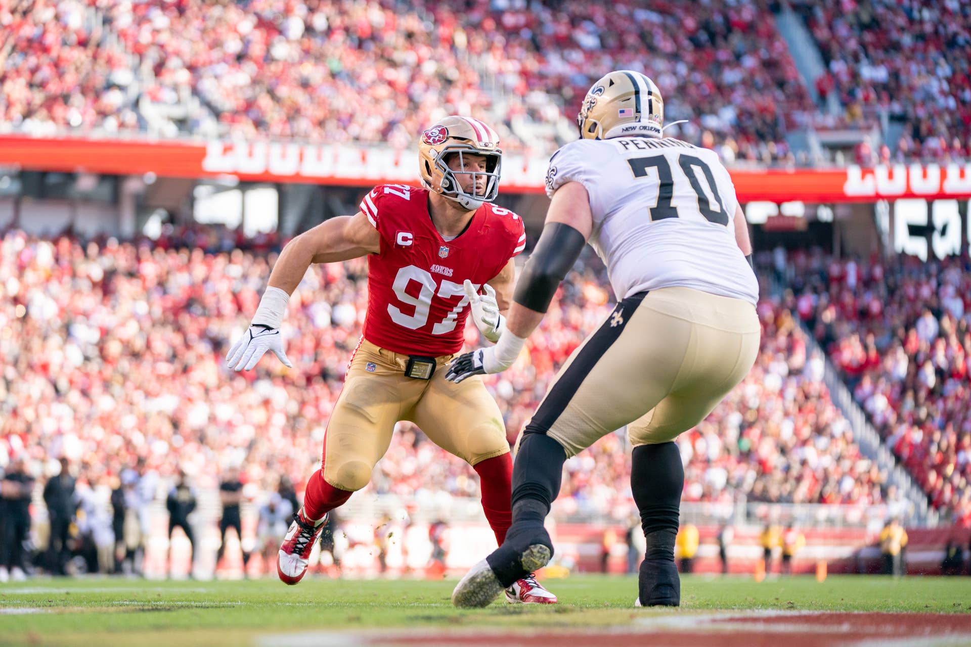Trevor Penning May Have New Home On Saints Offensive Line - Athlon Sports