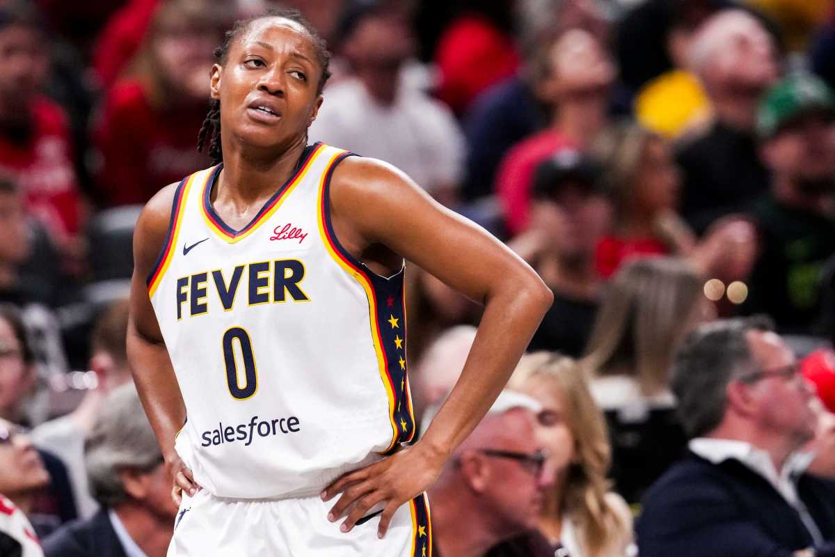 Aliyah Boston Sends Two-Word Message to Fever Star After WNBA Announcement - Athlon Sports