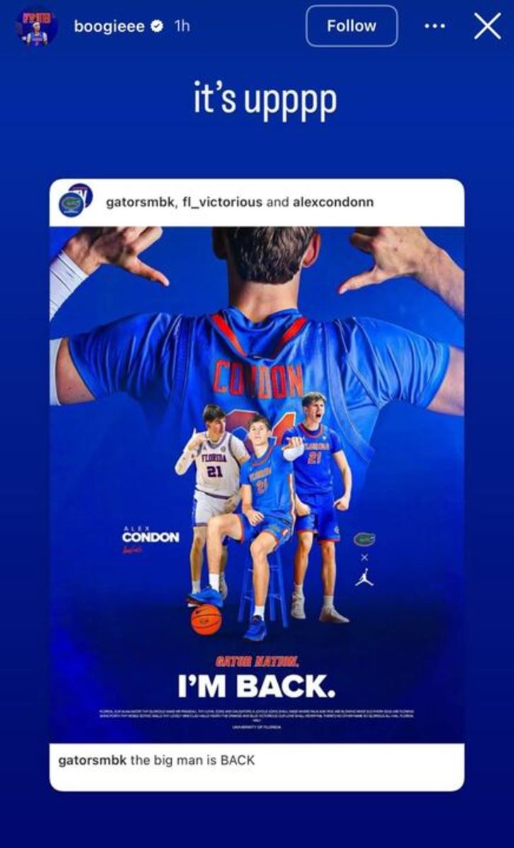 Florida’s Boogie Fland Reacts to Major College Basketball News - Athlon ...