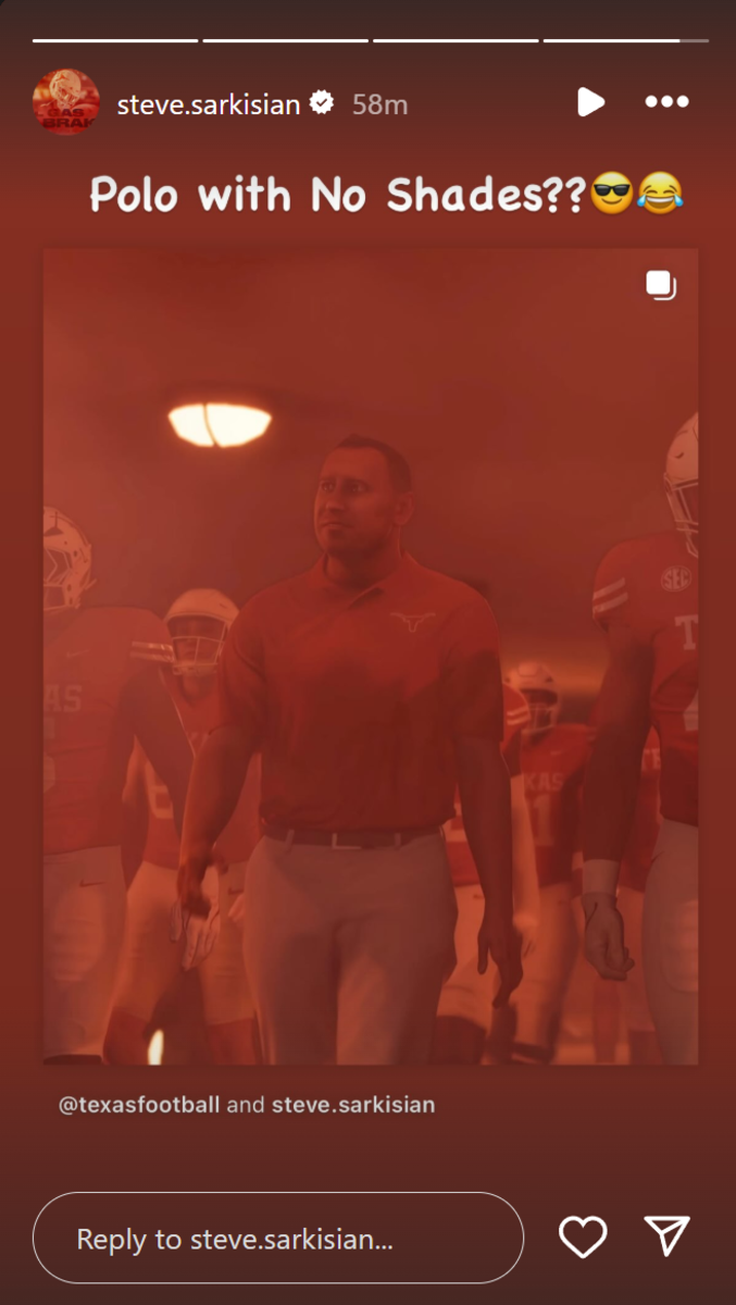 Steve Sarkisian Drops Hilarious Four-Word Reaction to His EA Sports College Football 26 ...