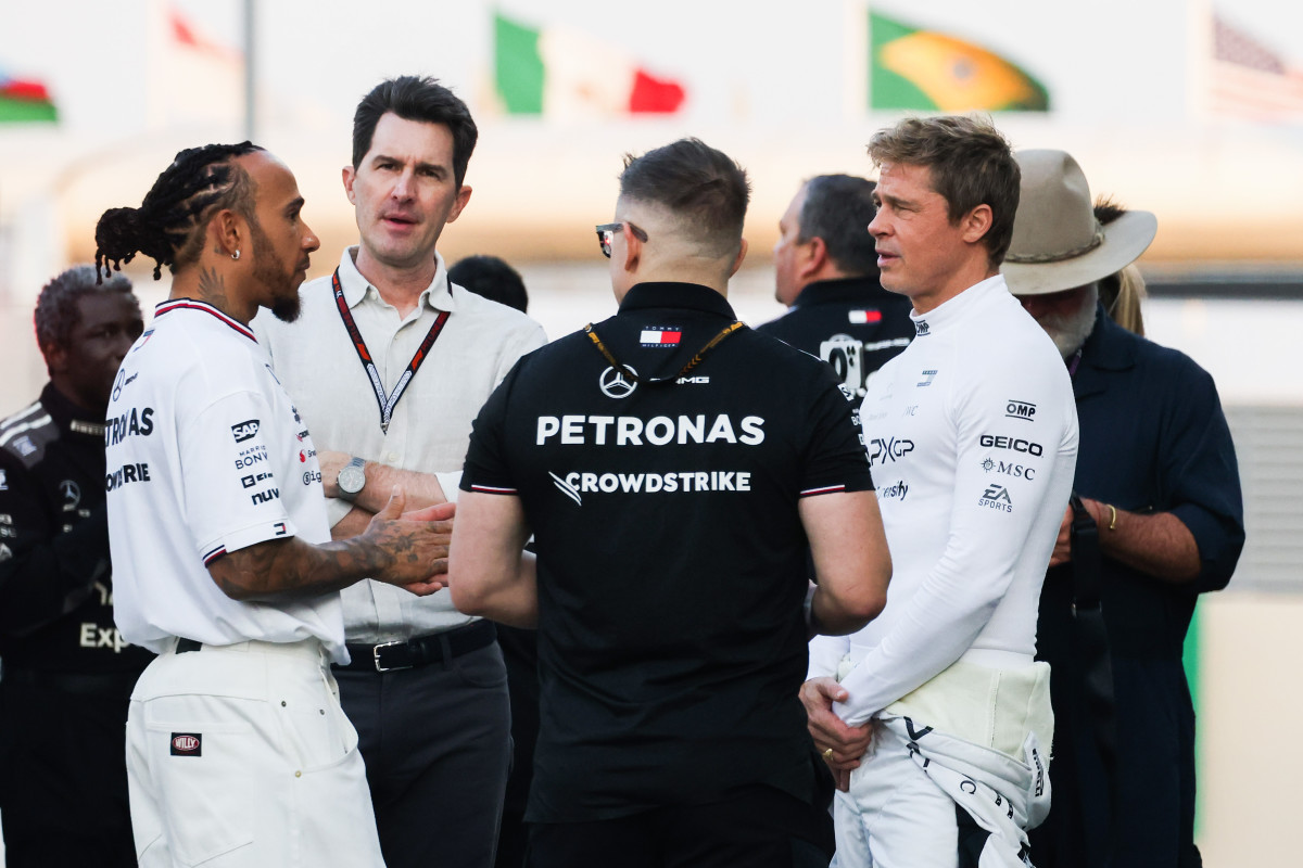 Lewis Hamilton’s F1 Film Crew Picks Between Brad Pitt and Tom Cruise - Athlon Sports