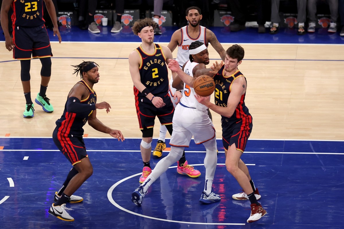 Warriors Guard Roasts Knicks After Conference Finals Loss - Athlon Sports