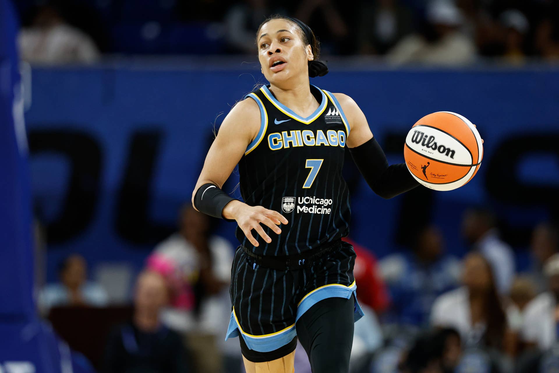 Chennedy Carter Is Trending Amid Chicago Sky's Blowout Loss to Indiana ...
