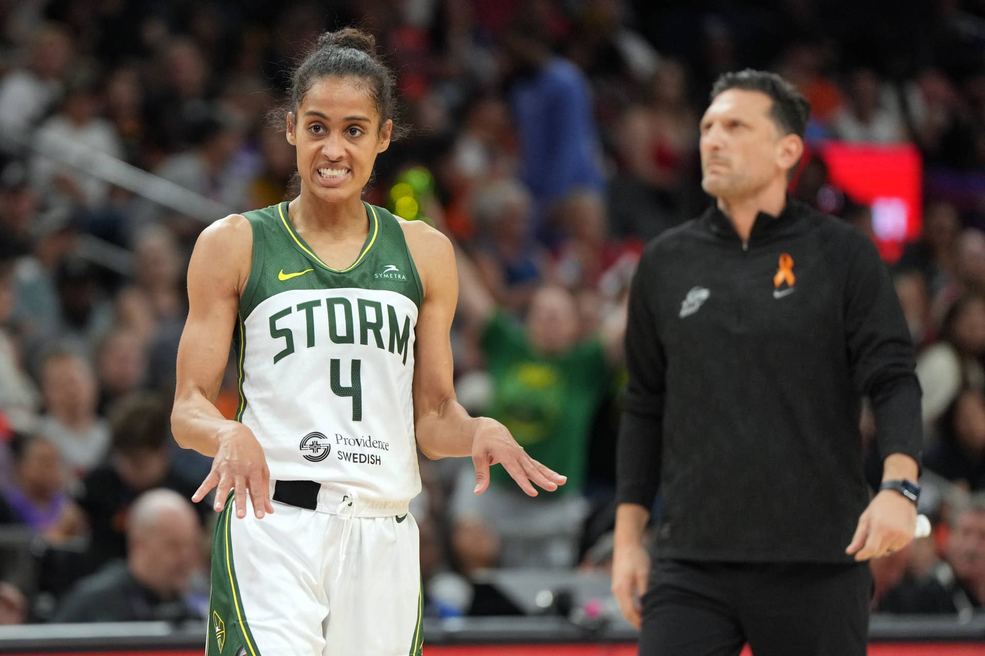 Seattle Storm React to Historic Skylar Diggins News - Athlon Sports