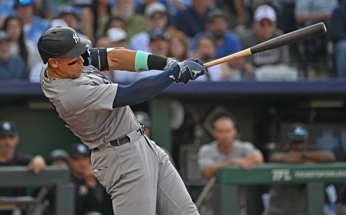 Aaron Judge’s 469-Foot Blast Wasn’t Even Close to Yankees Slugger's Longest - Athlon Sports