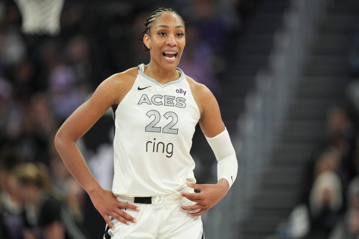 A’ja Wilson Sends Strong Message After Aces' Seventh Loss - Athlon Sports