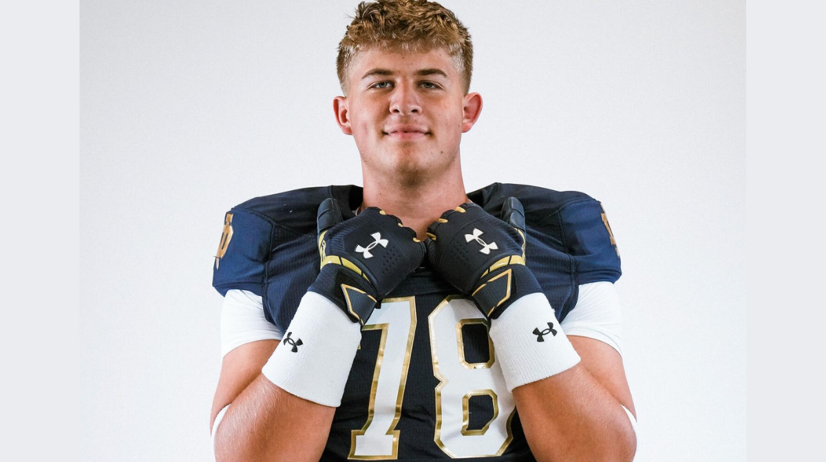 Offensive Lineman Grayson McKeogh Commits To Notre Dame - Athlon Sports Offensive Lineman Grayson McKeogh Commits To Notre Dame - Athlon Sports