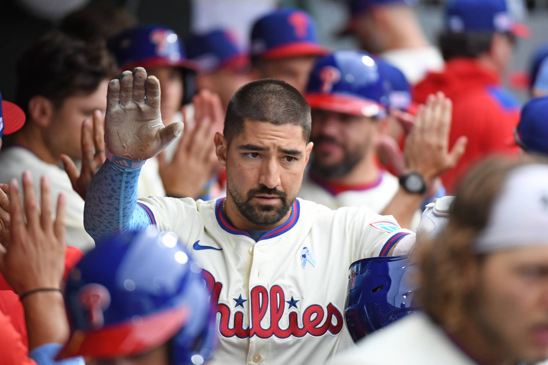 Phillies’ Nick Castellanos Sends Six-Word Message After Rob Thomson ...