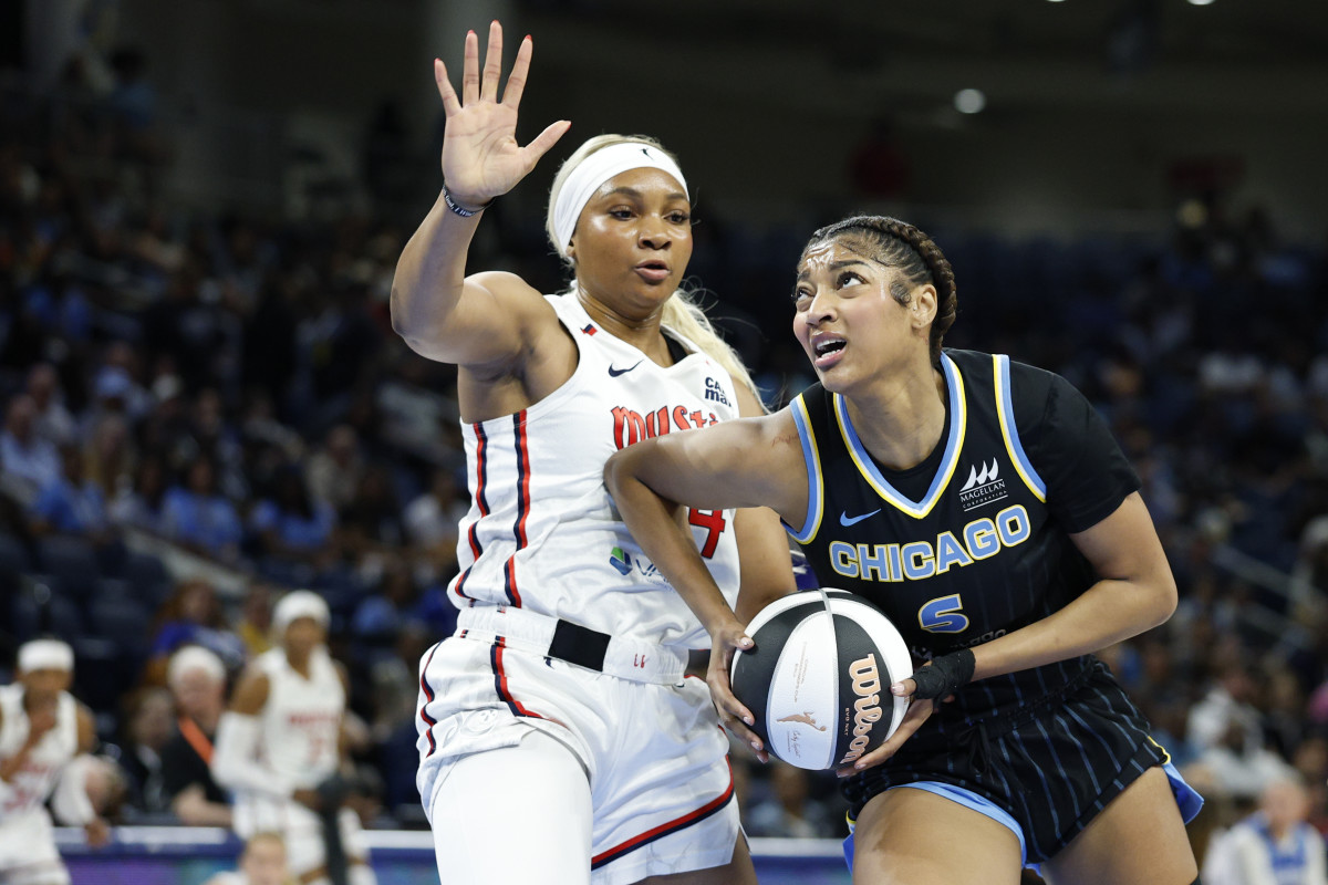 WNBA Makes Announcement After Angel Reese, Sky Lose to Mystics - Athlon Sports
