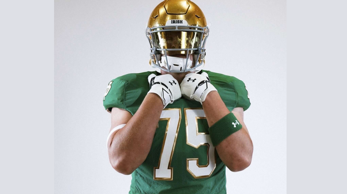 Gregory Patrick Confirmed His Commitment To Notre Dame During Official ...