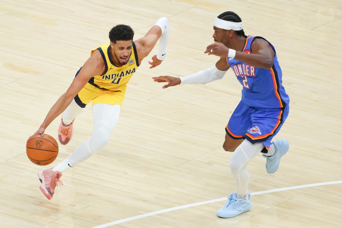 NBA World Reacts to Tyrese Haliburton's Injury During Game 7 Against Thunder - Athlon Sports