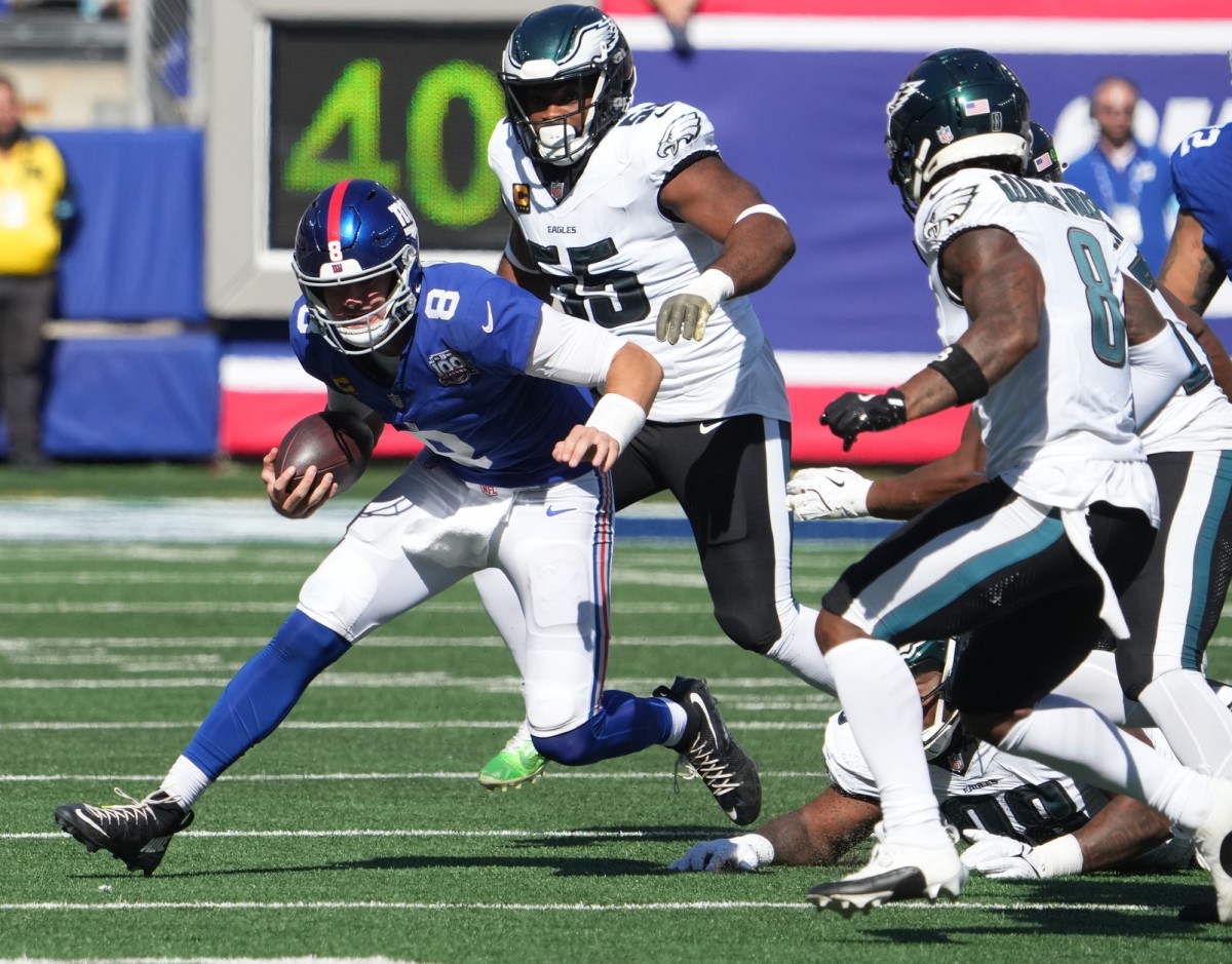 New York Giants Quarterback Daniel Jones Reveals 1-Word Response To ...