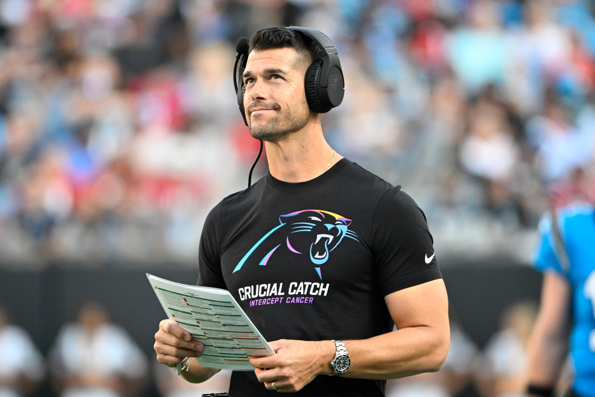 Dave Canales on the 'right path' with Panthers turnaround - Athlon Sports