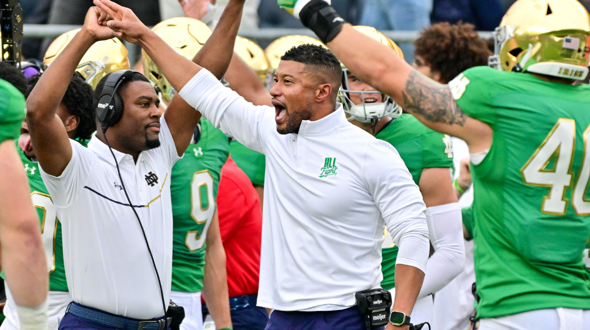 Notre Dame Head Coach Marcus Freeman Gets A Chance To Prove Himself ...