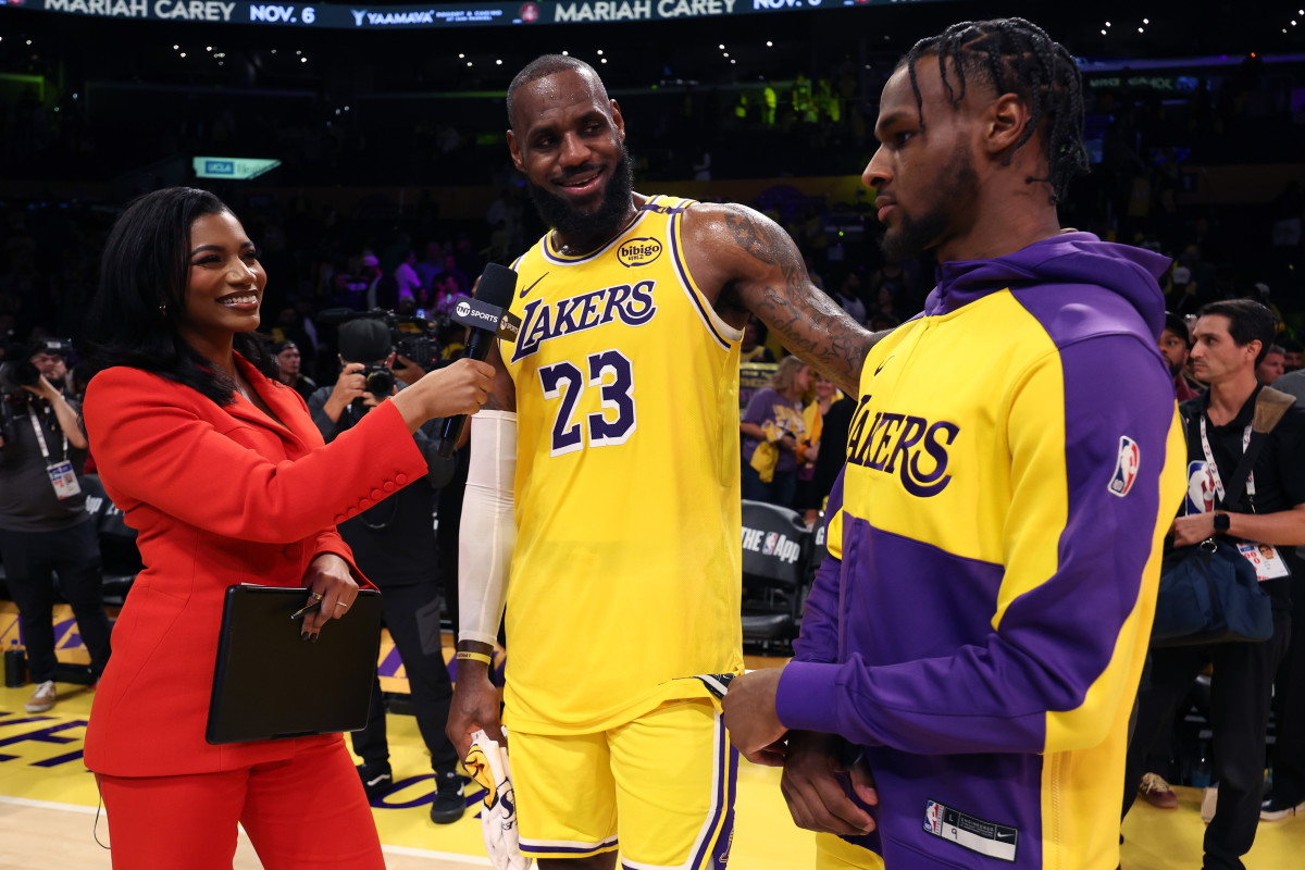 How Lakers Featured LeBron, Bronny James Together Without Sacrificing a ...