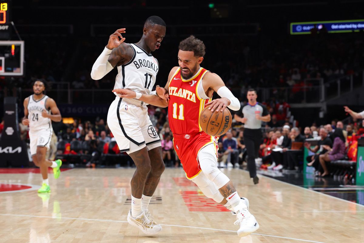 Trae Young’s Sneaker World Tour: Which Brand Did He Rock on Opening Night? - Athlon Sports