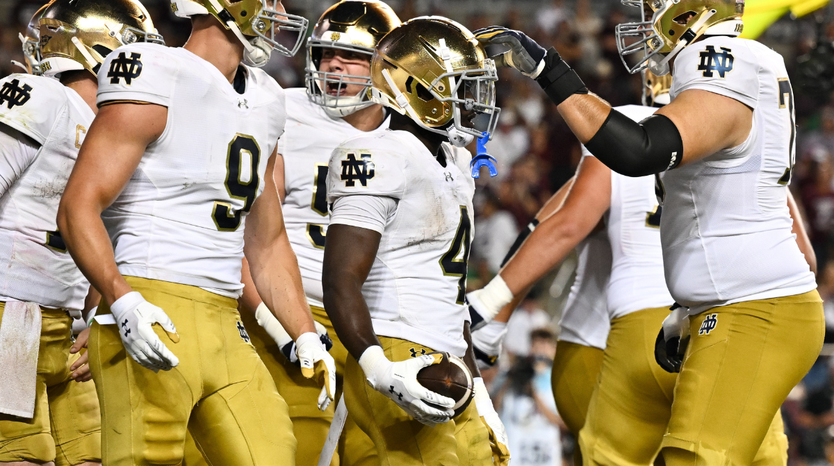2025 Notre Dame Projected Depth Chart - Offense - Athlon Sports