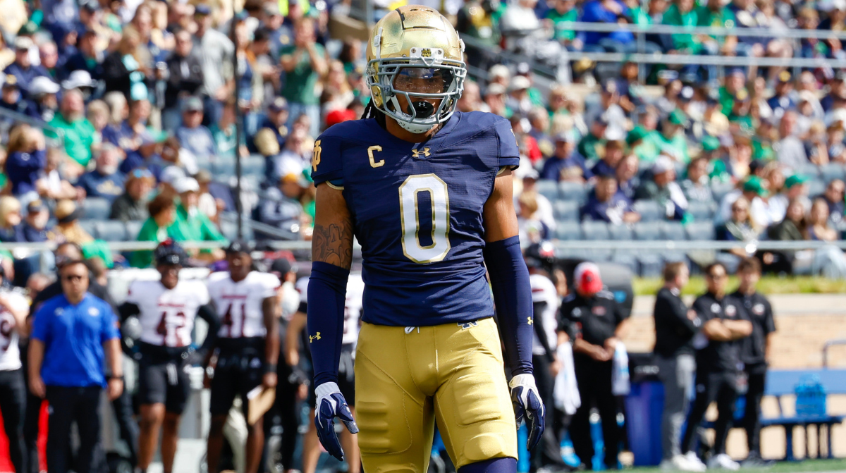 Notre Dame Safety Xavier Watts Earns First Team All-America Honors From ...