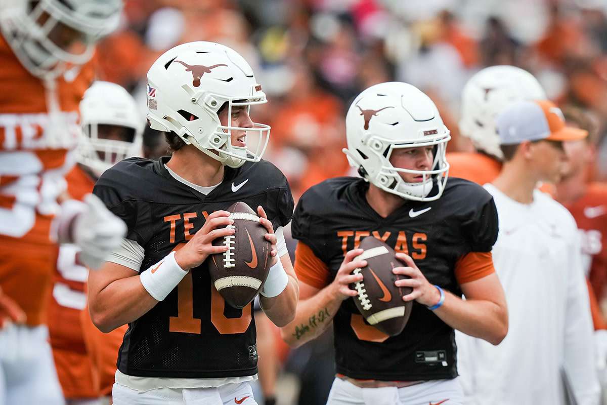 Quinn Ewers' Blunt Response to Arch Manning Replacing Him - Athlon Sports