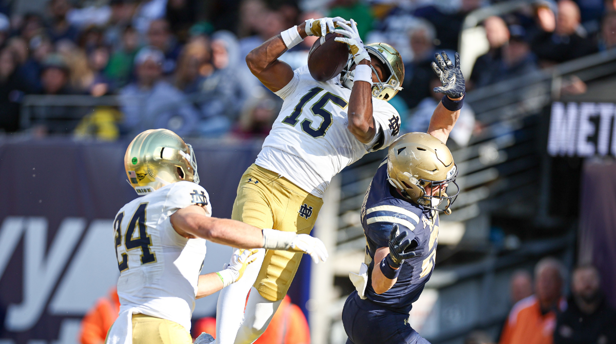 Notre Dame Defense Rises To The Challenge Against Navy Athlon Sports