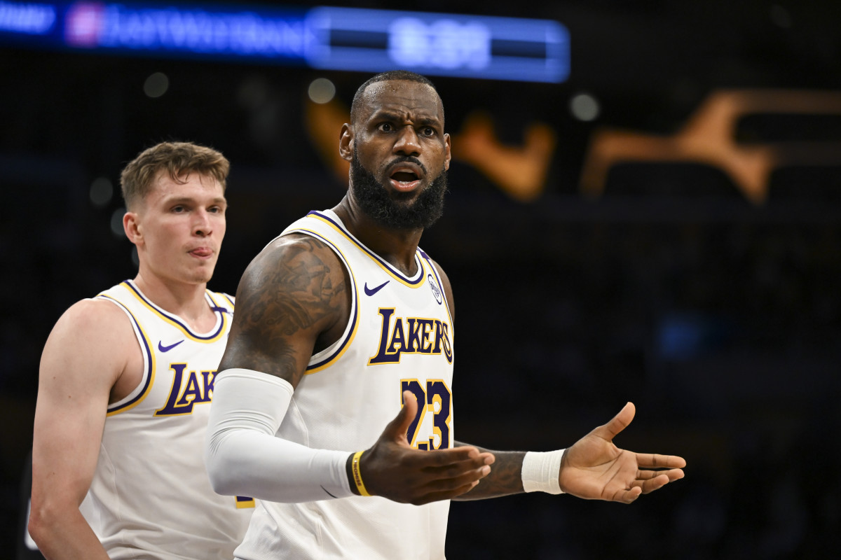 Lakers Rookie Made LeBron James Go Crazy on Tuesday Night - Athlon Sports